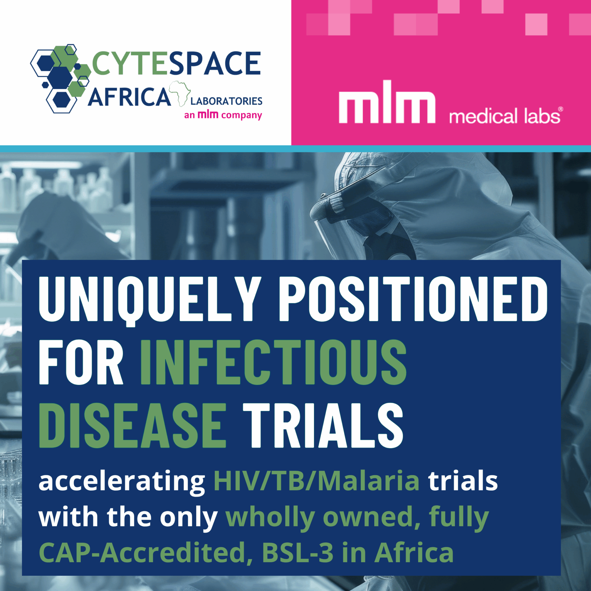 Infectious Disease Clinical Trials | MLM + Cytespace Africa